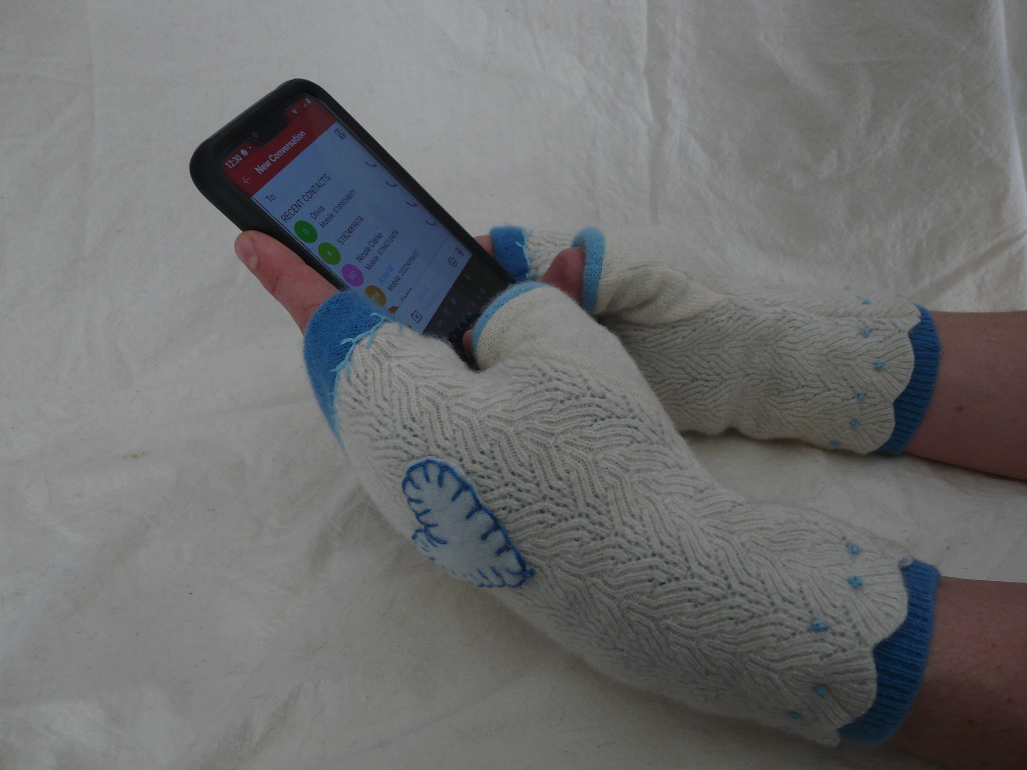 Texting mitts – KozaCashmere